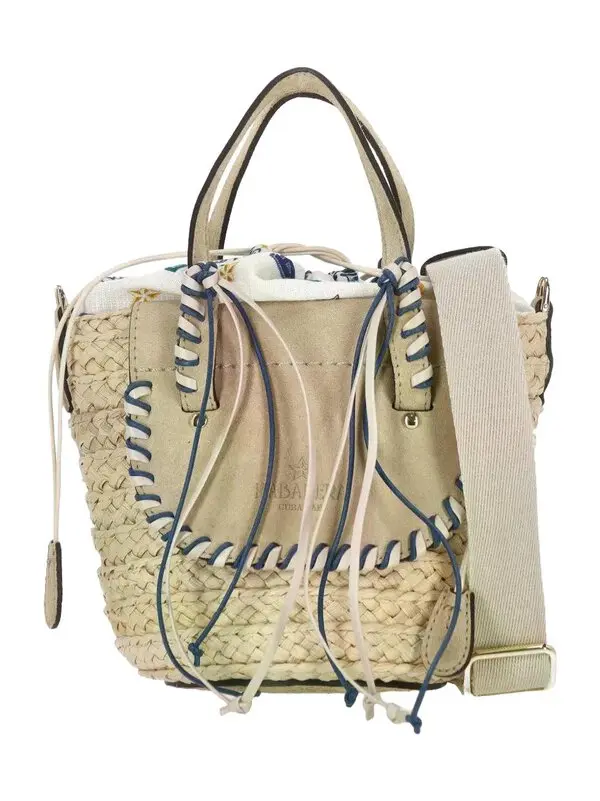 CUBA LAB Logo-embossed Tote Bag - Neutrals