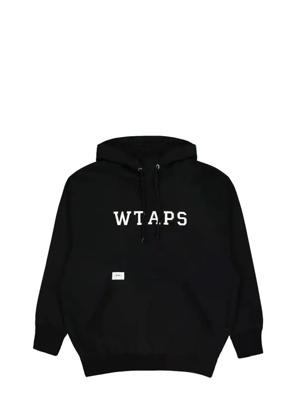 WTAPS Cotton Hoodie - Black