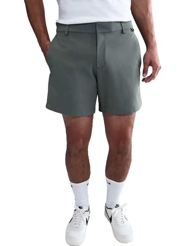 Nike 24.7 Dri-fit Flat Front Shorts - Smoke Grey/ Black/ Nano Grey