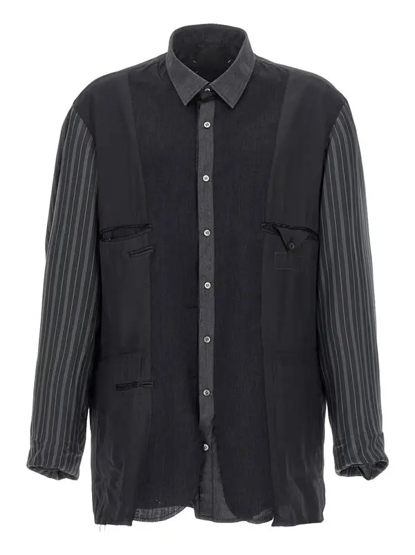 MAISON MARGIELA Patchwork Reversible Jacket - Gray