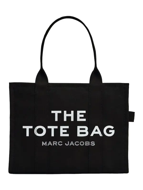 Marc Jacobs Large Canvas Tote Bag - Black