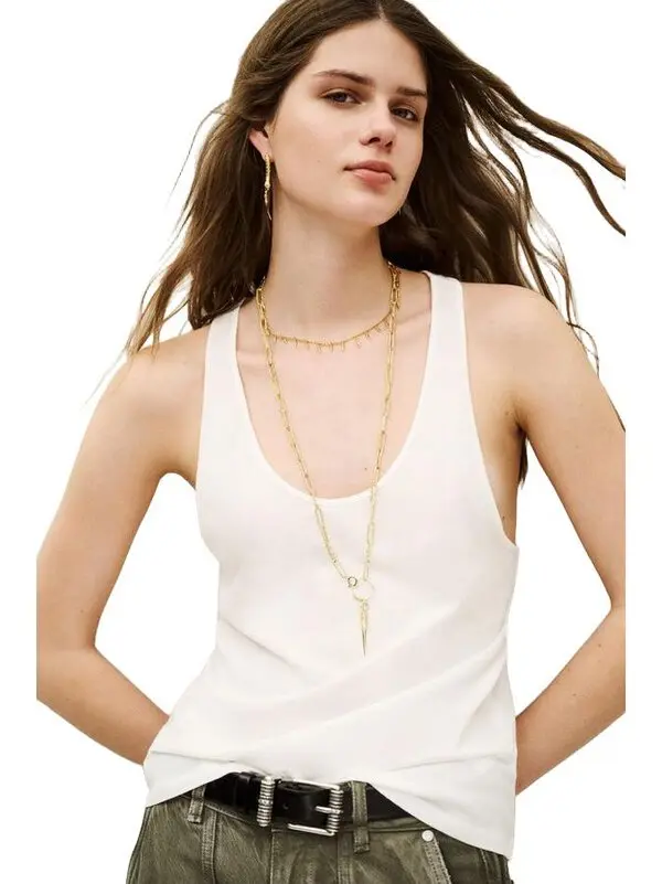 Ba&sh Sarcy Tank Top - White