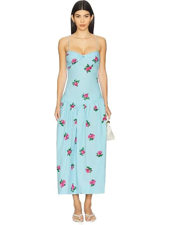 SWF Fitted Midi Dress - Love Language