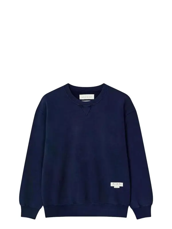 MAN ON THE BOON. Crew-neck Sweatshirt - Blue