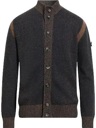 Peuterey Two-tone Knitted Cardigan - Blue