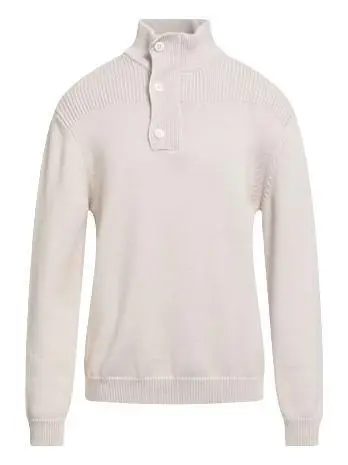 DANIELE FIESOLI Military Virgin Wool Turtleneck - Off White