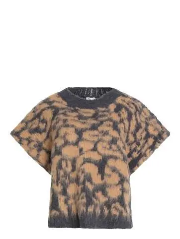 ALYSI Jacquard-knit Sweater - Yellow