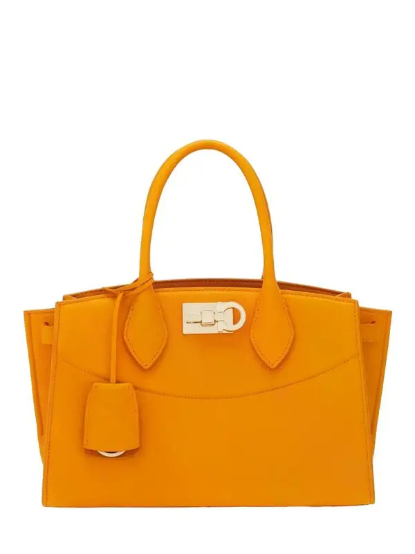 FERRAGAMO Medium Studio Tote - Yellow