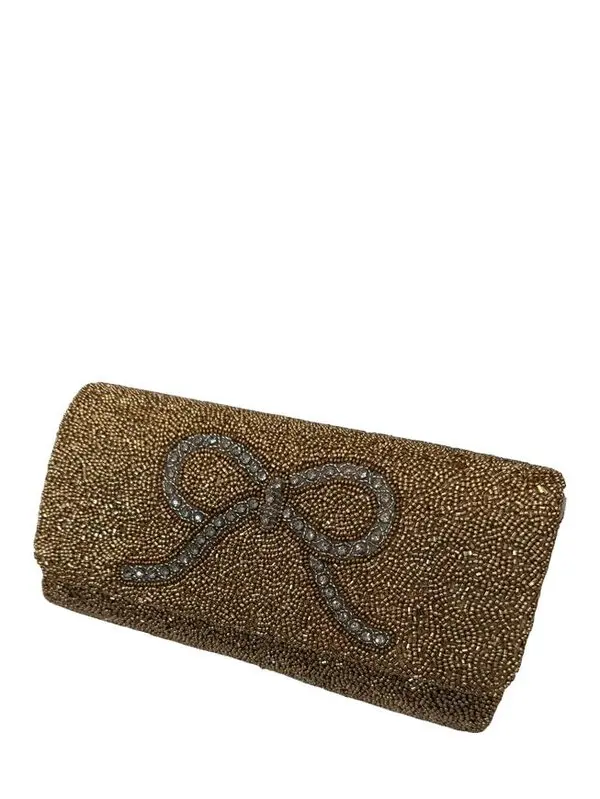 TINI LUX The Delilah Beaded Bag - Gold