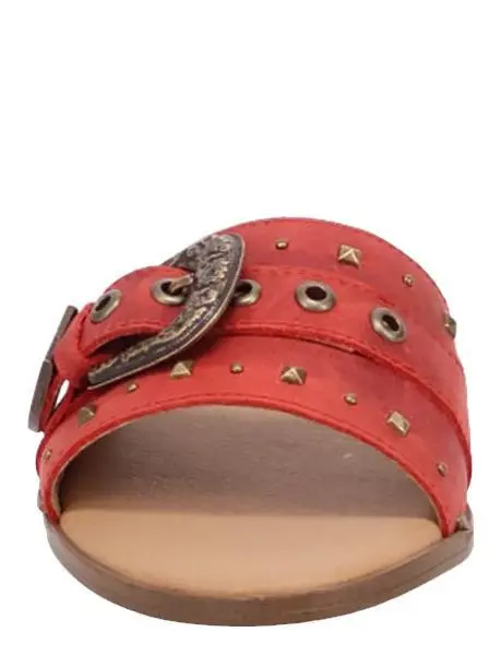 DINGO Lariat Slide Sandal - Red