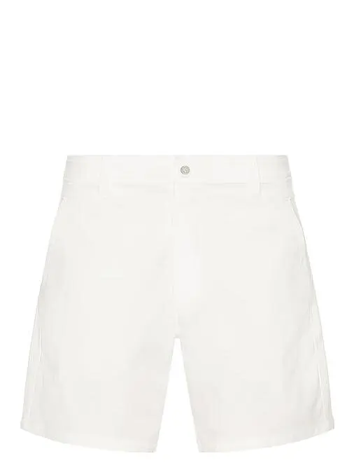 RHONE 7 Nomad Tech Chino Short - White Onyx