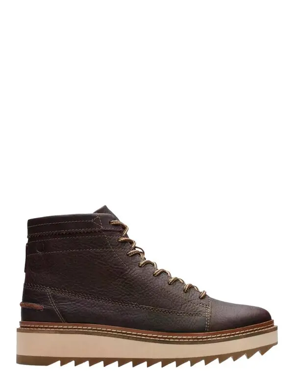 Clarks Clarkhill Hi Dark Boots - Brown