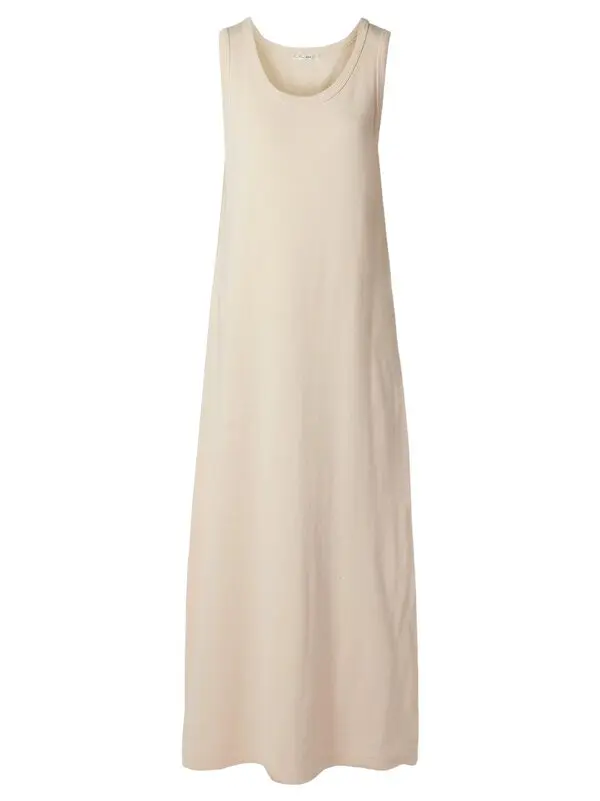 THE ROW Tetzi Cotton Maxi Dress - Neutrals