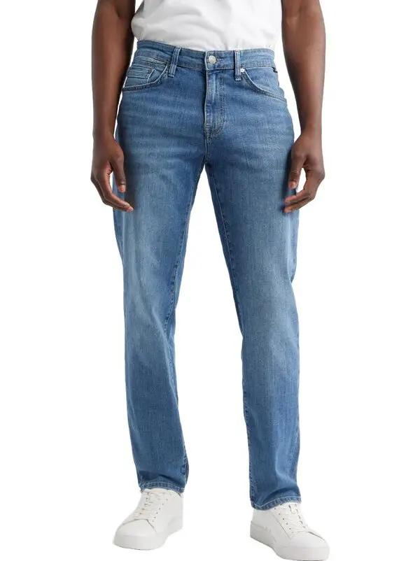 MAVI Steve Athletic Slim Fit Jeans - Mid Shaded Williamsburg
