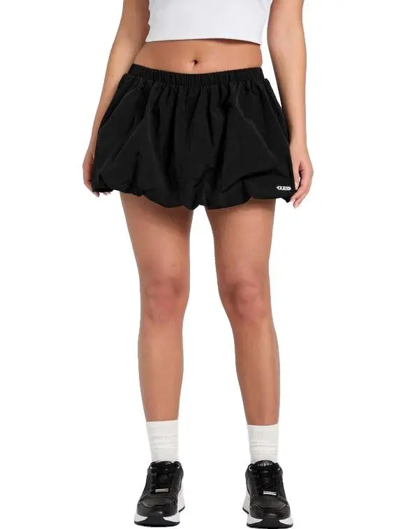 Guess Nina Balloon Hem Miniskort - Jet Black