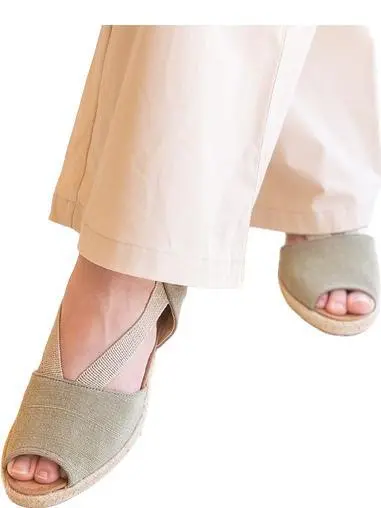 MENINA STEP Floirac Low Espadrille - Olive