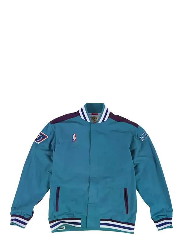 Mitchell & Ness Nba 96-97 Hornets Authentic Warm-up Jacket - Blue