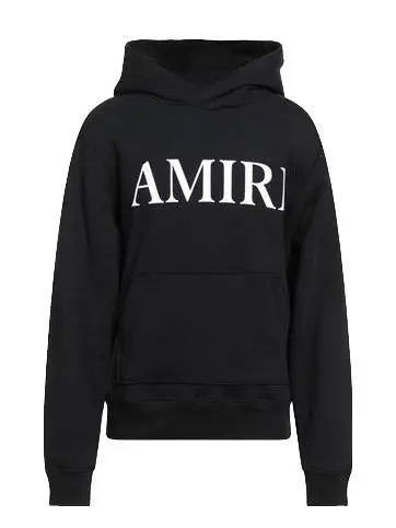 Amiri Cotton Lyocell Hoodie - Black