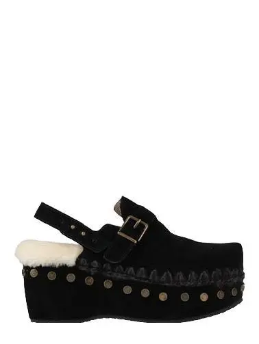 Mou Mules & Clogs - Black