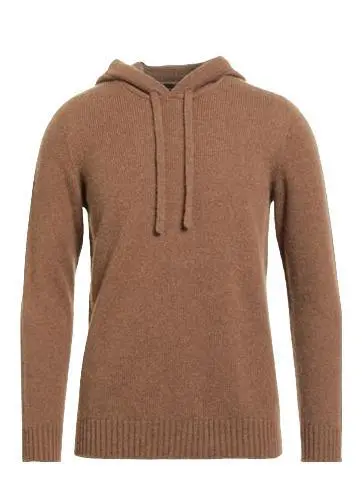 ROBERTO COLLINA Knitted Cashmere & Baby Alpaca Wool Sweater - Brown