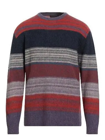 DANIELE FIESOLI Striped Merino Wool Sweater - Blue
