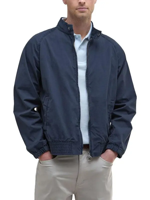 Barbour Royston Casual Cotton Jacket - Dark Denim