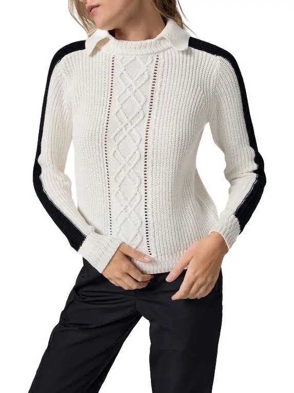 ALP N ROCK Maeve Organic Cotton Sweater - Off White