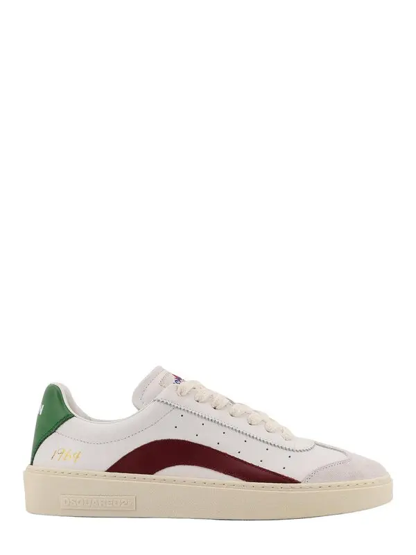 Dsquared2 Rider Leather Low-top Sneakers - White