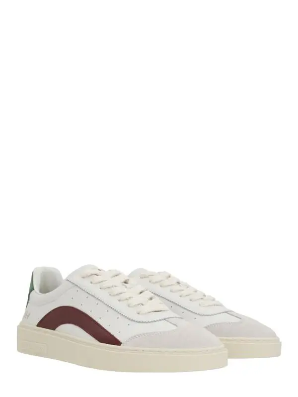 Dsquared2 Low-top Sneakers - Cream+wine+meraldo