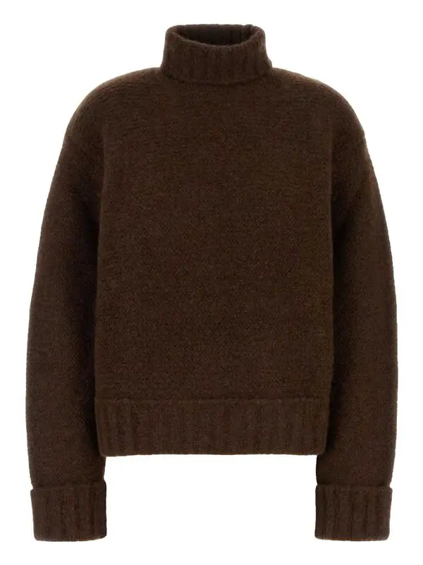 Dsquared2 Stretch Alpaca Blend Sweater - Brown