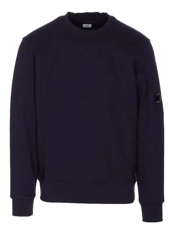 C.P. COMPANY Logo Sweatshirt - Blue