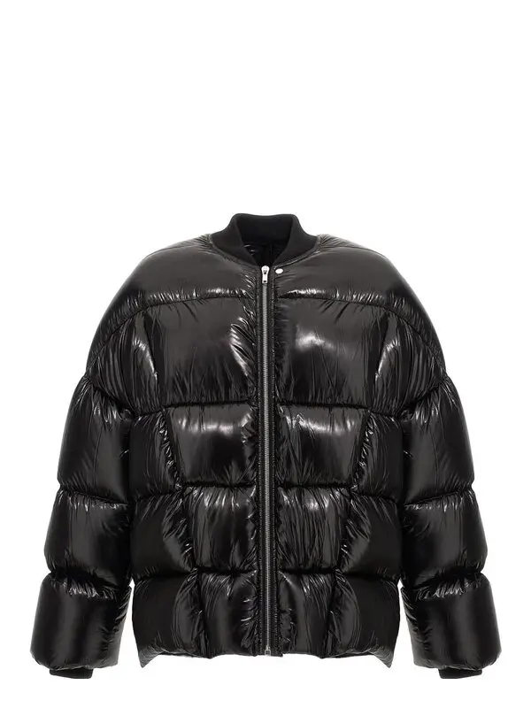 Rick Owens Flight' Down Jacket - Black