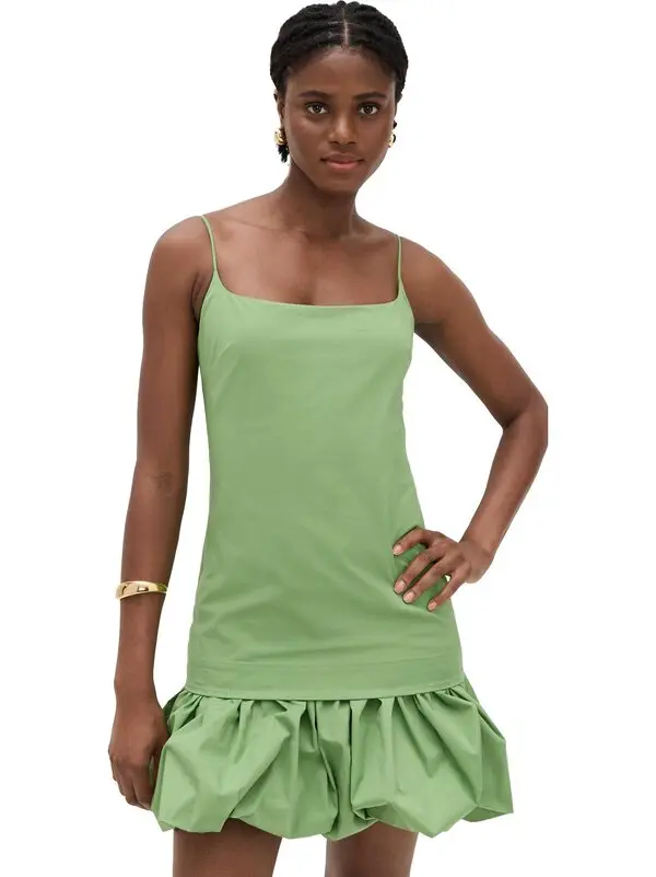 Staud Ari Mini Dress - Leaf