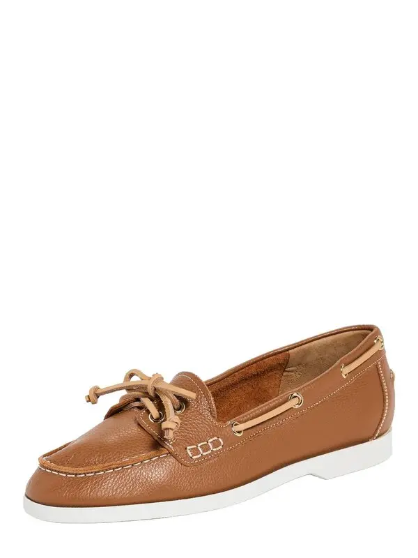 ATP ATELIER Nesso Boat Shoe - Brandy