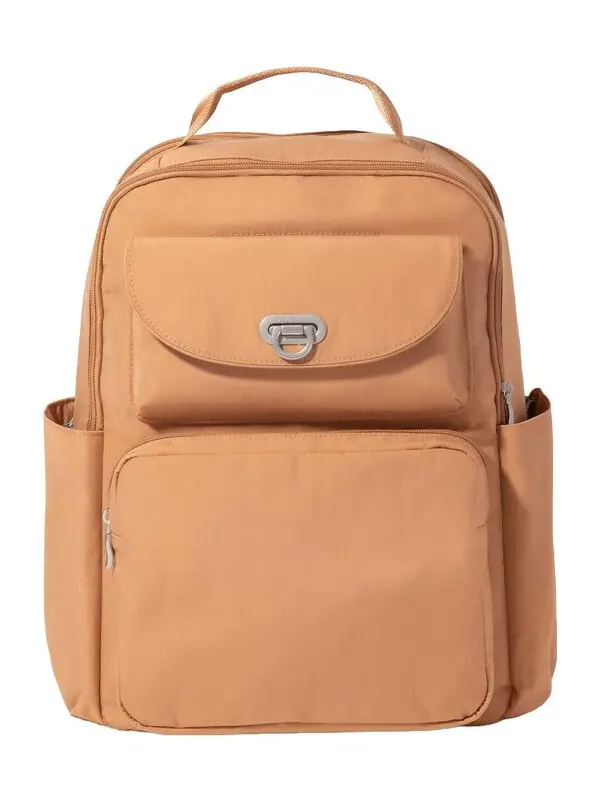 BAGGALLINI Laptop Backpack With Flip Lock Closure - Acorn