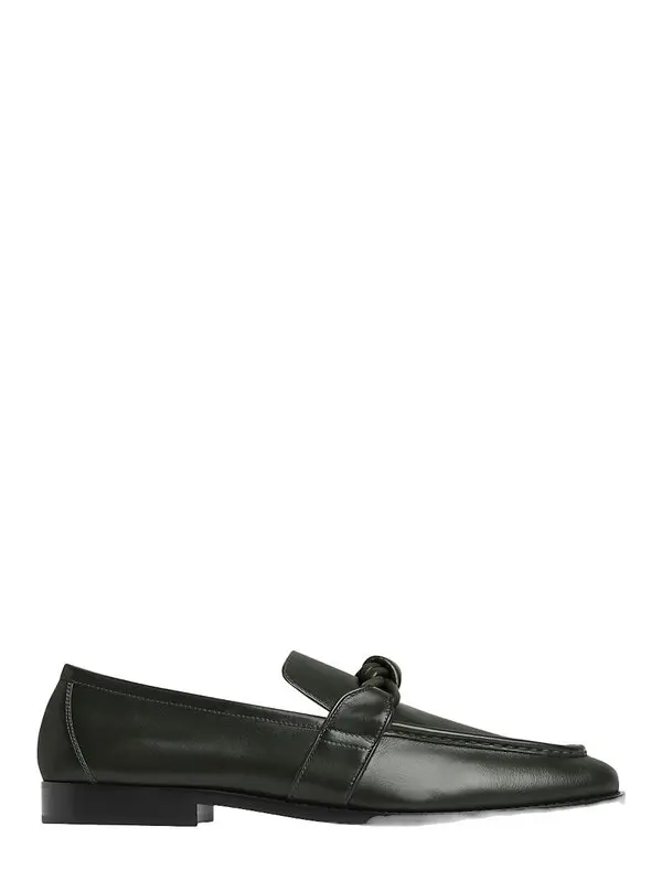 Bottega Veneta Astaire Knot Loafers - Black