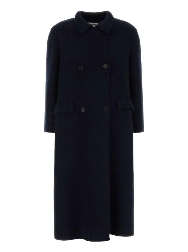 Miu Miu Wool Blend Knitwear - Blue