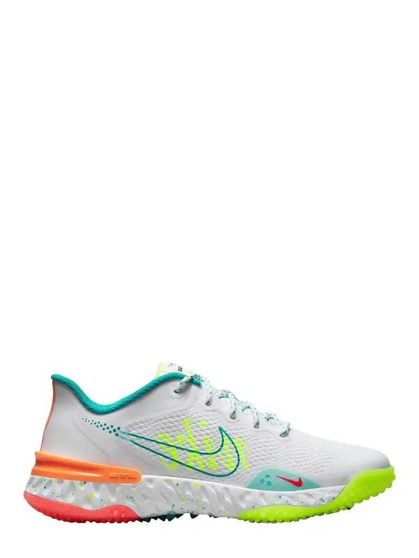 Nike Alpha Huarache Elite 3 Turf Sneakers - White