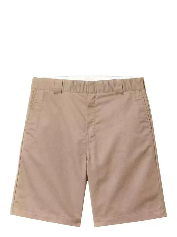Carhartt Work In Progress Logo-patch Shorts - Neutrals