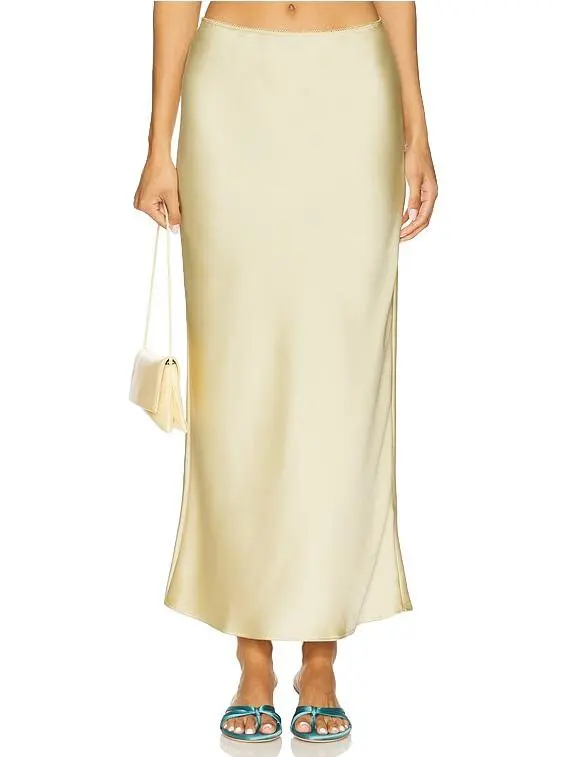 SAMSOE SAMSOE Saagneta Long Skirt - Flan