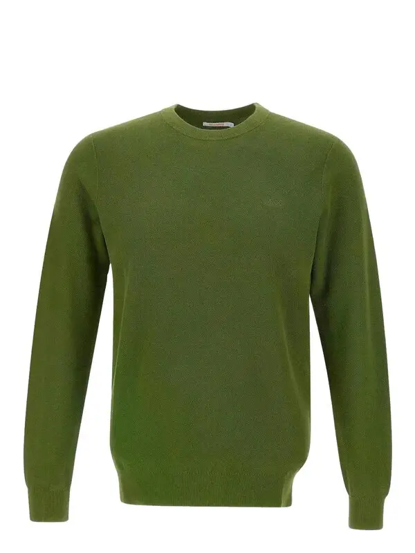 SUN 68 Cotton Sweater - Green