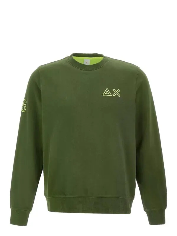 SUN 68 Cotton Sweater - Green