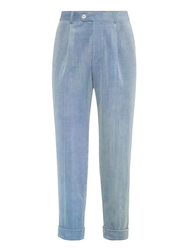 Brunello Cucinelli Pleated Trousers - Blue
