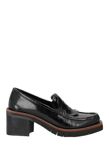 Paloma Berceló Leather Penny Loafers - Black