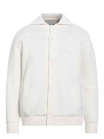 DANIELE FIESOLI Lab Jacket In Merino Wool And Cashmere - White
