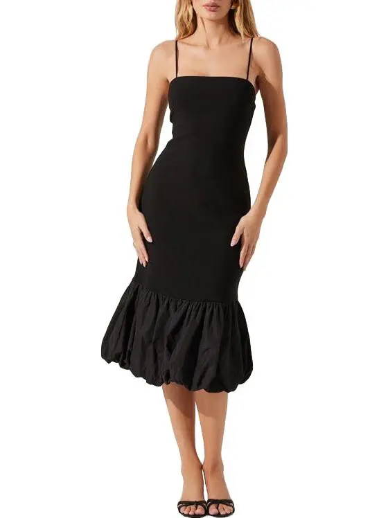 Astr The Label Brittnea Mermaid Dress - Black