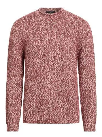 DANIELE FIESOLI Long Sleeve Sweater - Red