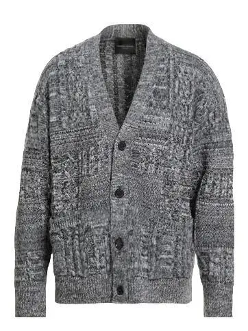 ROBERTO COLLINA Cardigan Merino Wool - Black