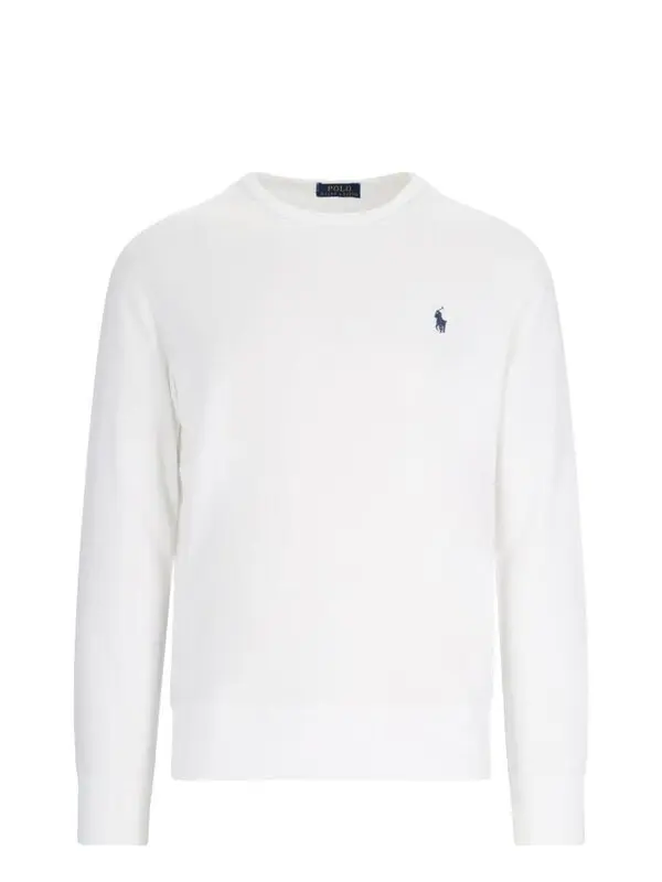 Ralph Lauren Long Sleeve Cotton T-shirt - White
