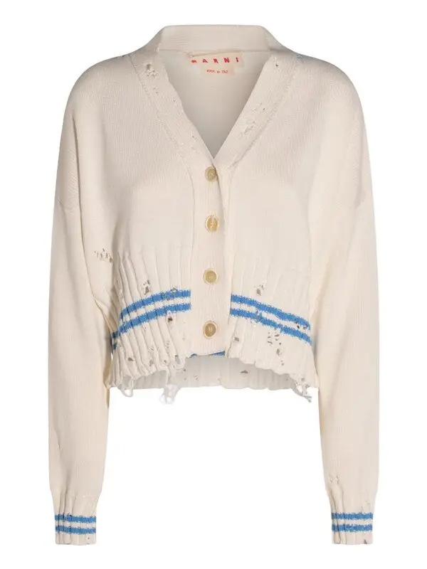 Marni Cotton Knitwear - Lily White